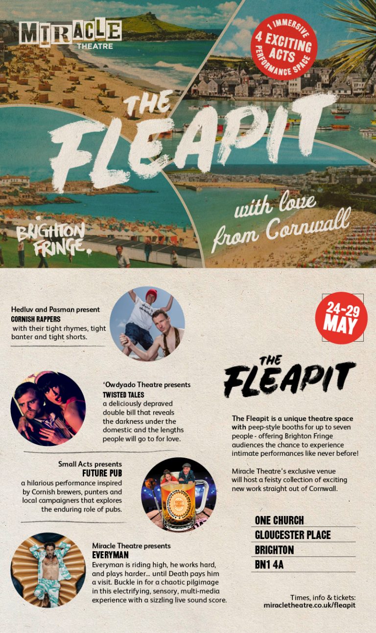 Join us in The Fleapit at Brighton Fringe! – Small Acts